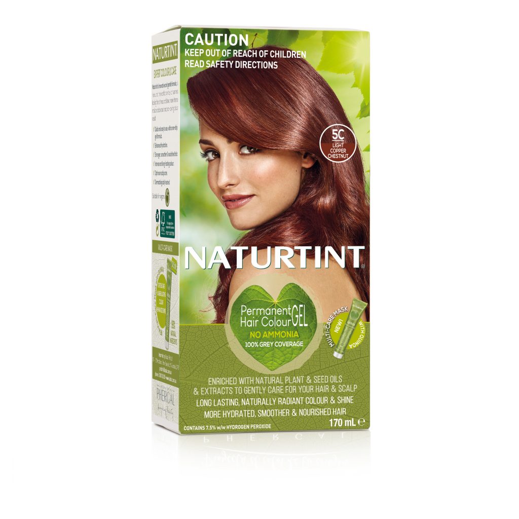5C Light Copper Chestnut - 170ml - Naturtint Australia
