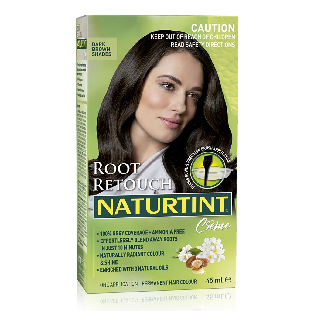 Root Retouch Dark Brown Shades 45ml - Naturtint Australia